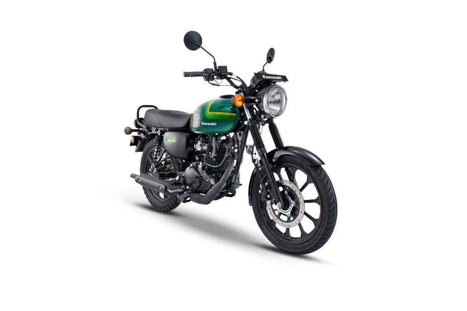 Kawasaki W175 Metallic Moondust Gray Colour