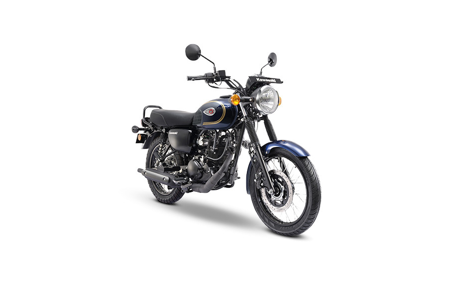 Kawasaki W175 Price, 45kmpl mileage, images, colours & Reviews
