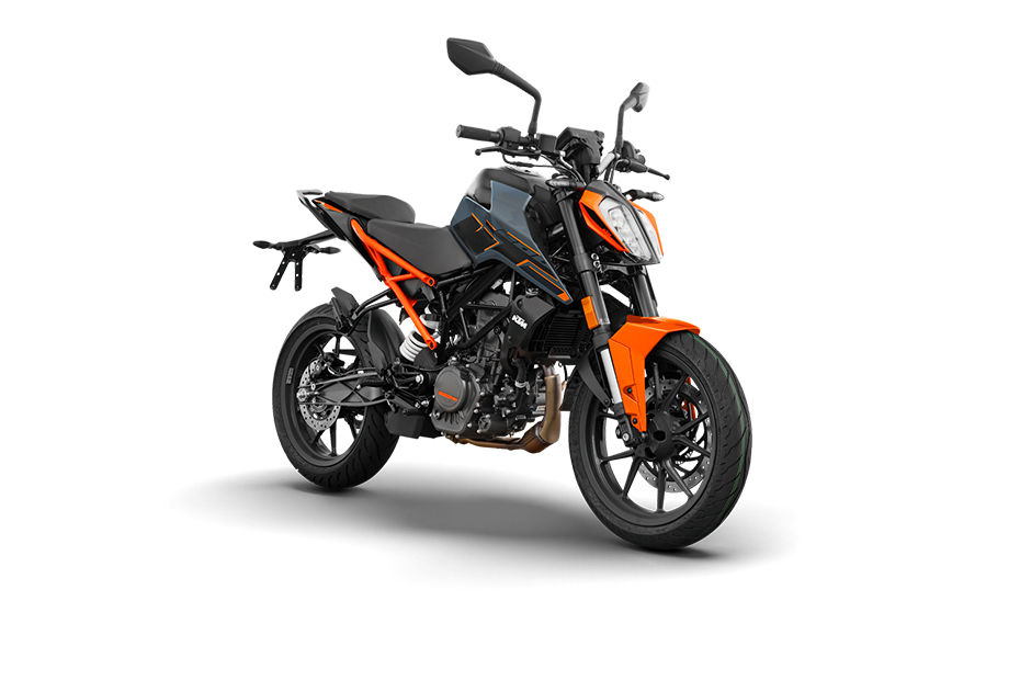 KTM 200 Duke Dark Galvano Colour