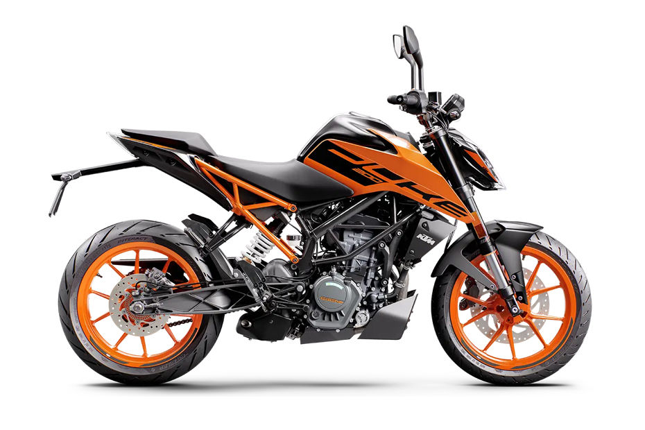 KTM 200 Duke Atlantic Blue Colour