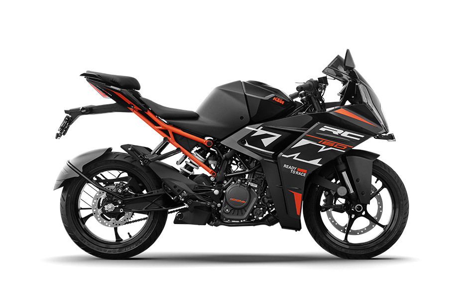 KTM RC 160 Black Colour