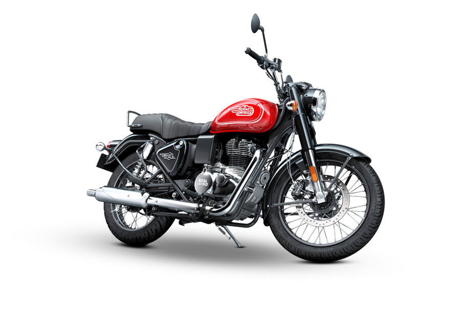 Royal Enfield Bullet 350 Standard Maroon and Standard Black - On Road ...