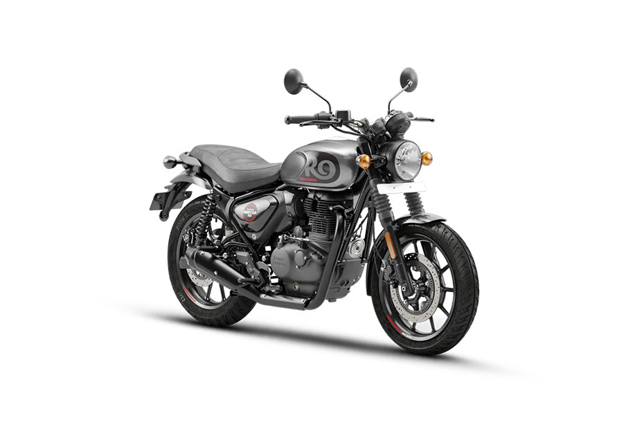 Royal Enfield Hunter 350 Dapper Grey Colour