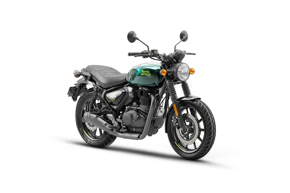 Royal Enfield Hunter 350 Factory Black Colour
