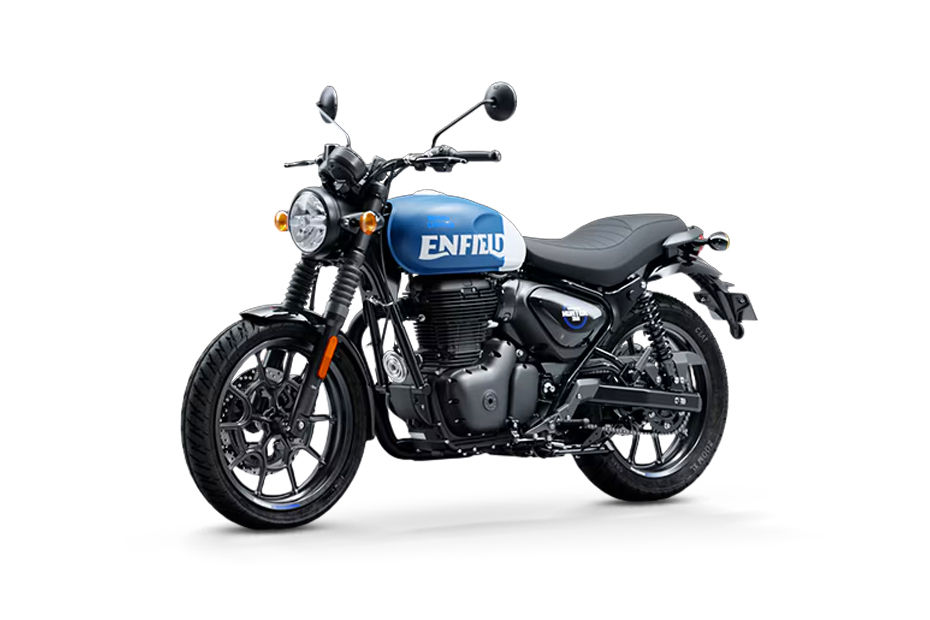 Royal Enfield Hunter 350 Rebel Blue Colour