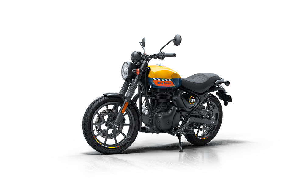 Royal Enfield Hunter 350 Rebel Blue Colour
