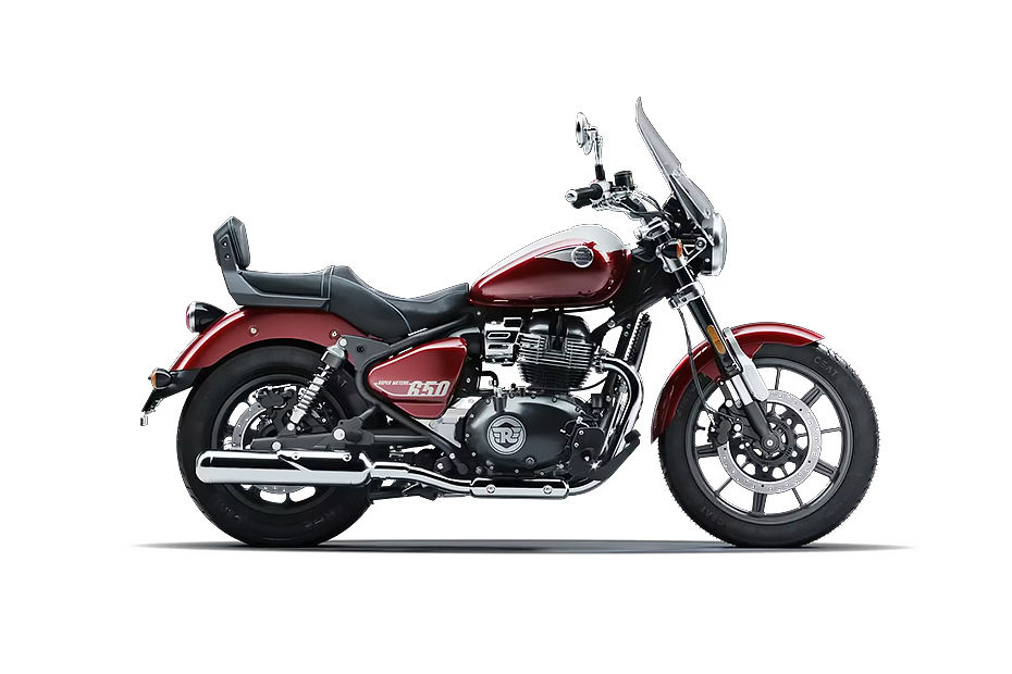 Royal Enfield Super Meteor 650 Celestial Red Colour