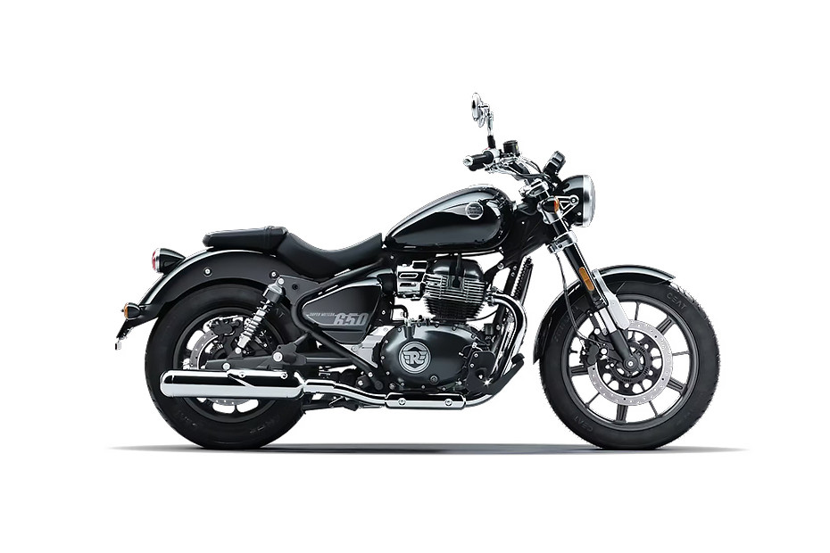Royal Enfield Super Meteor 650 Astral Black Colour