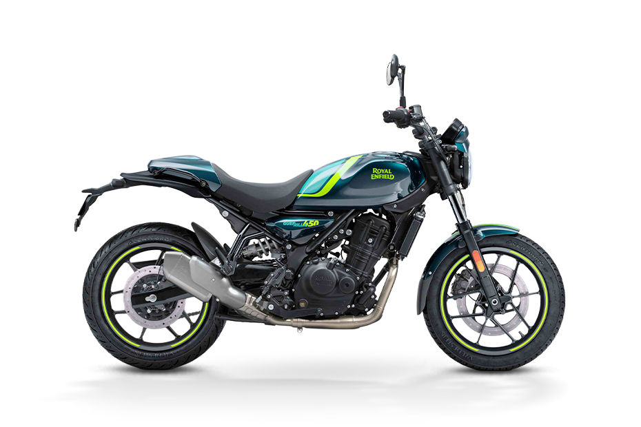 Royal Enfield Guerrilla 450 Apex Green Colour