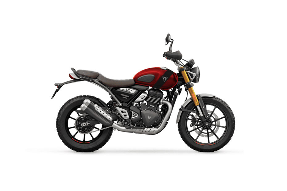 Triumph Scrambler 400 X Price, Images, colours, Mileage & Reviews