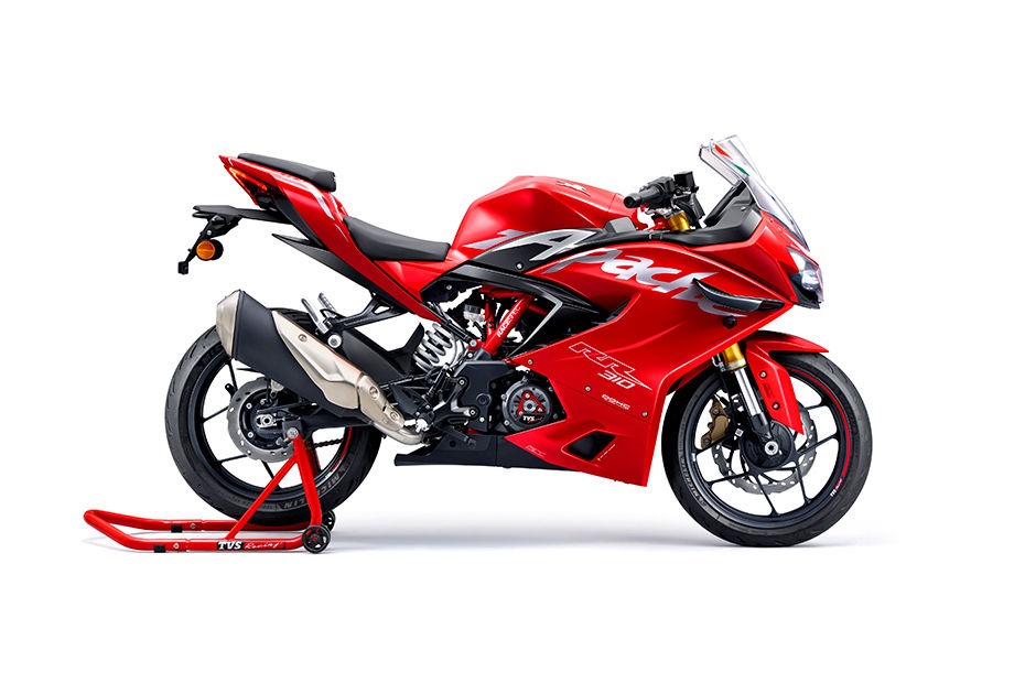 TVS Apache RR 310 Red Colour