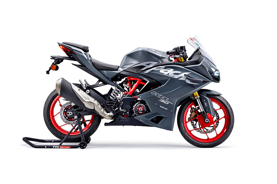 TVS Apache RR 310 Bomber Grey - On Road Price, RTO, Insurance, Features, Colours, Mileage & FAQs