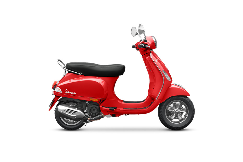 Vespa 150 Rosso Red Colour
