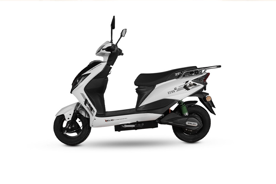 Zelio Eeva Price, 80km Range, Charging Time Images, colours, Mileage & Reviews