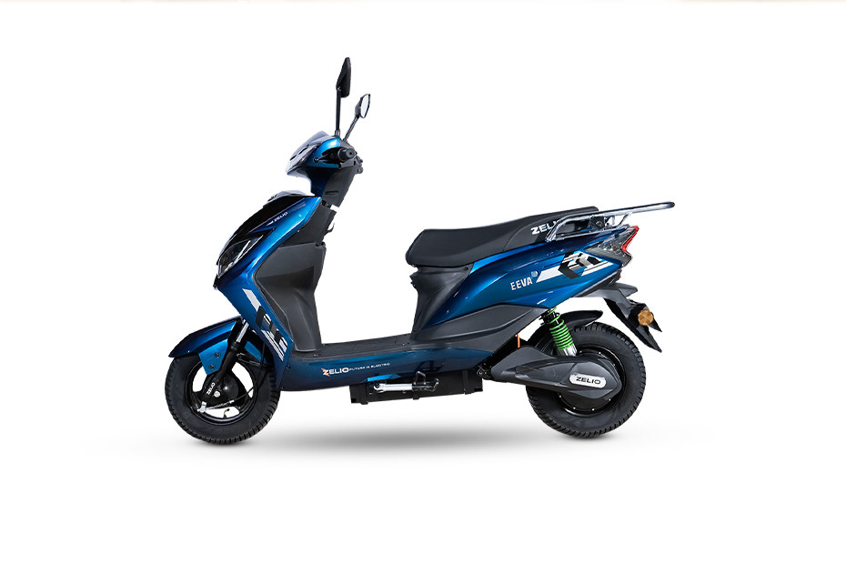 Zelio Eeva Price, 80km Range, Charging Time Images, colours, Mileage & Reviews