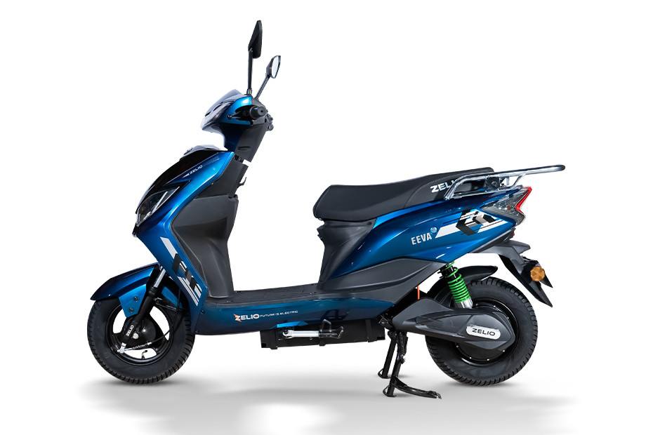 Zelio Eeva Price, 100km Range, Charging Time Images, colours, Mileage & Reviews